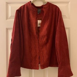 The Limited | Jackets & Coats | Nwt The Limited Collection Merlot Faux ...